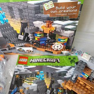 Lego | Toys | Lego Minecraft 2124 The End Portal Steve Endermen Cave ...
